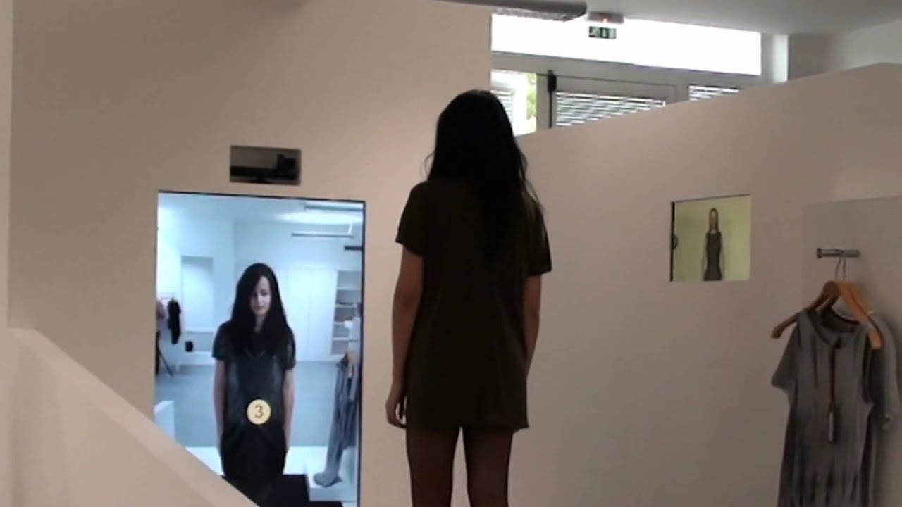 Shop of the Future | Smart fitting room | 2014 - YouTube