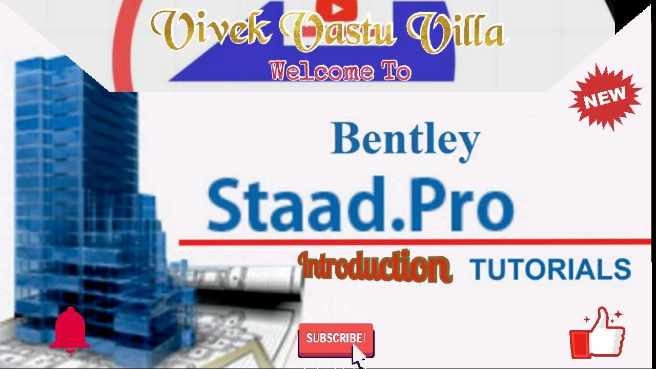 FREE STAAD Pro. FOR BEGINNERS TO ADVANCED. ||HOW TO DOWNLOAD AND ...