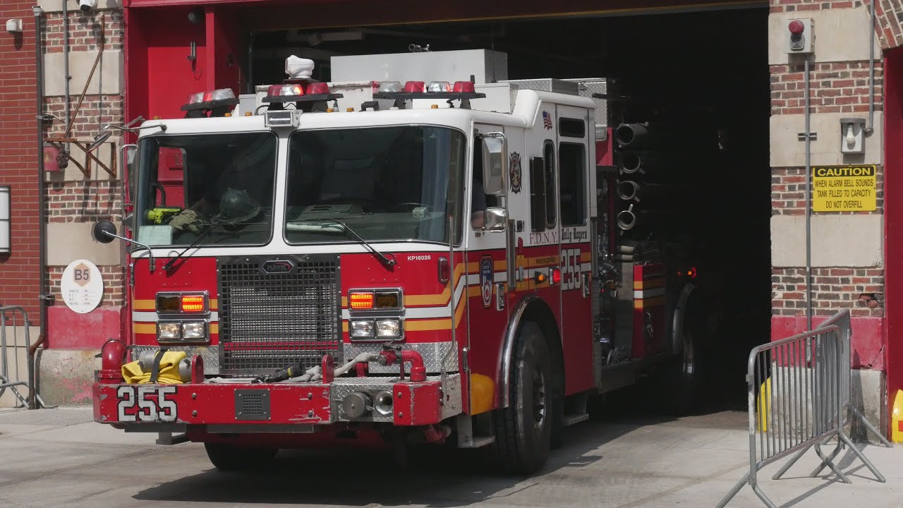 **Airhorn!** Class 3 Alarm Activation for FDNY Engine 255 'Jolly ...