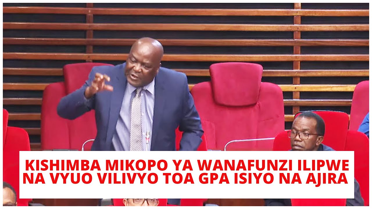 KISHIMBA MIKOPO YA WANAFUNZI VIDAIE VYUO AMBAVYO VIMEWAPA WANAFUNZI ...
