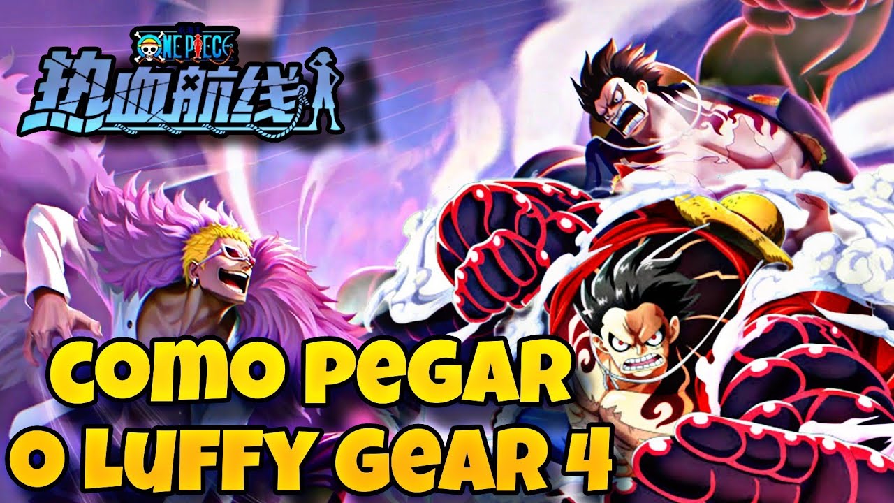 COMO PEGAR O LUFFY GEAR 4 EM ONE PIECE FIGHTING PATH GUIA COMPLETO ...