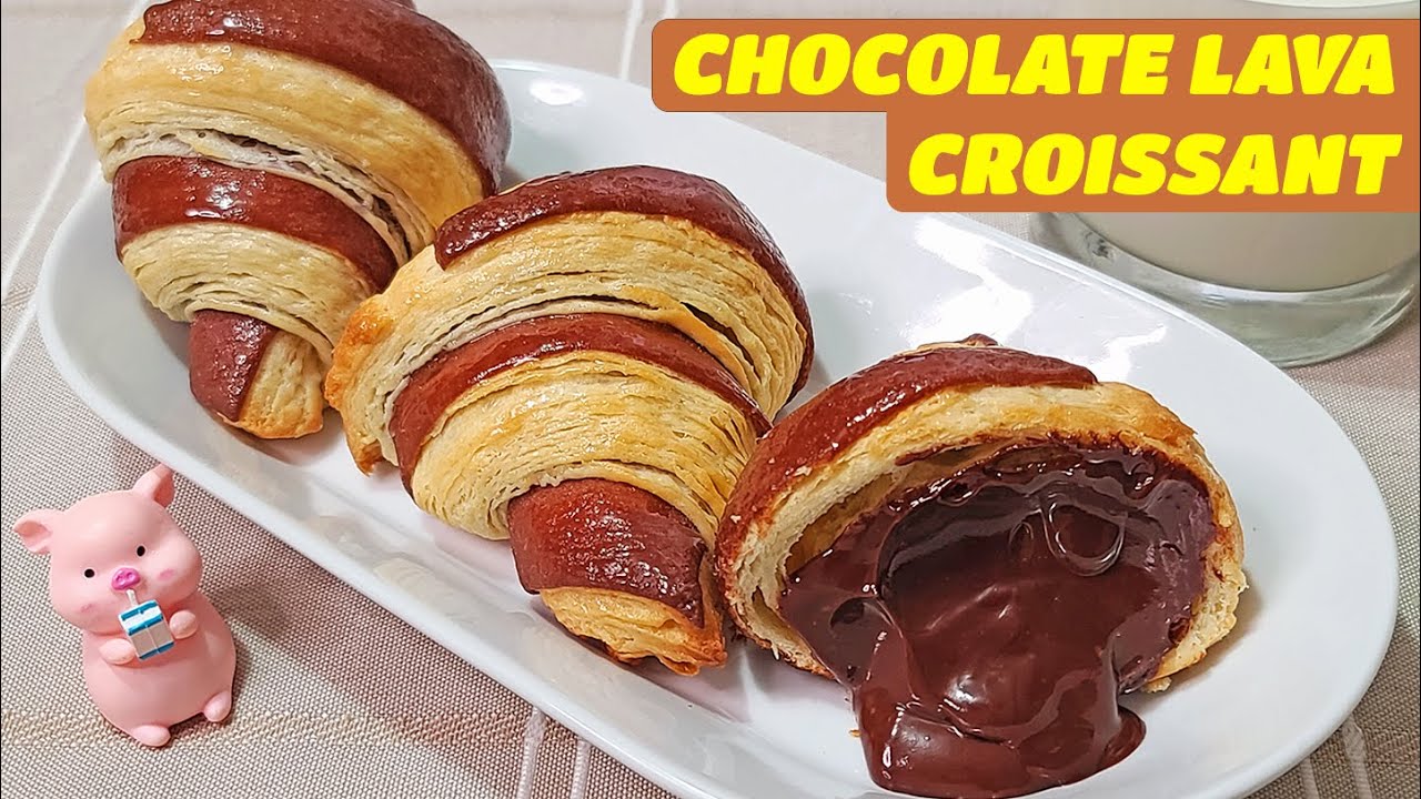 Appetising Chocolate Lava Croissant Simple Recipe [Subtitles] HNC ...