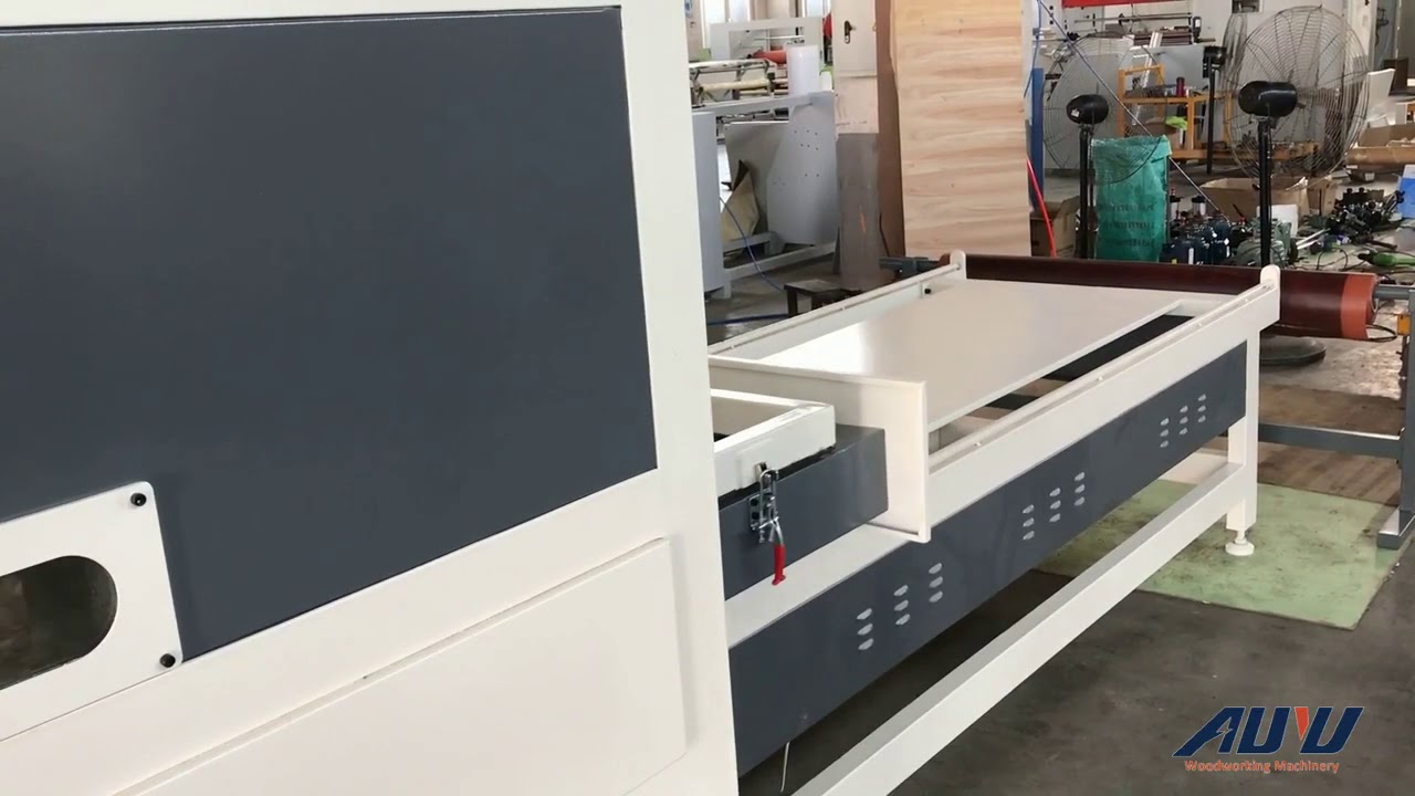 Automatic Vacuum Membrane Press Machine AUYU MACHINERY Dual working ...