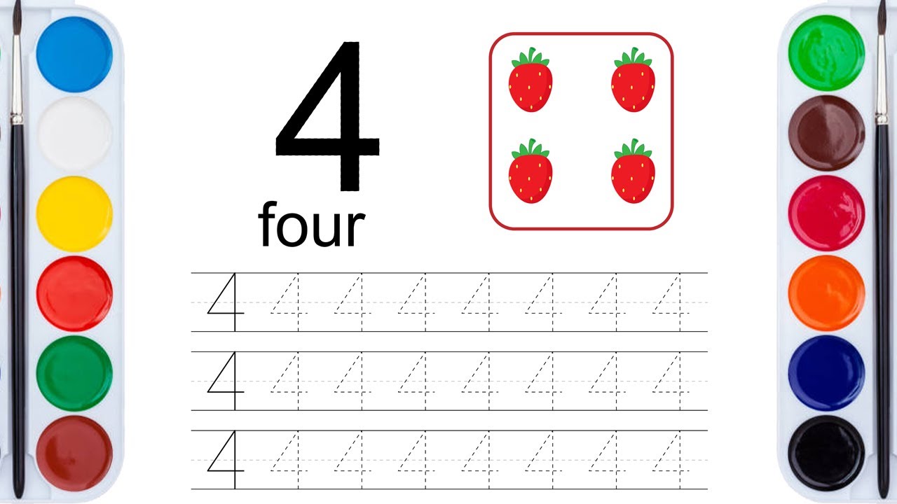Learn Numbers 4 For Preschool And Kindergarten Counting For Kids learn-numbers-4-for-preschool-and-kindergarten-counting-for-kids