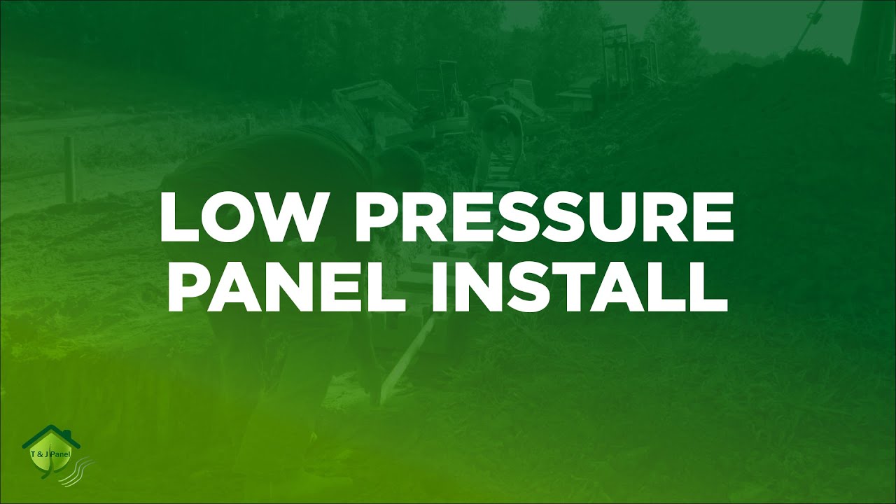 T&J Panel | Low Pressure Panel Install - YouTube