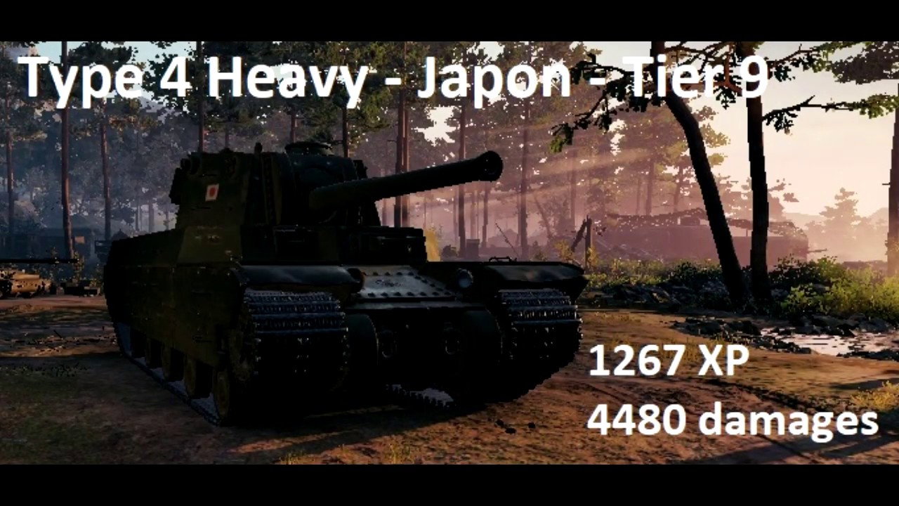 Type 4 Heavy - World of tanks - YouTube