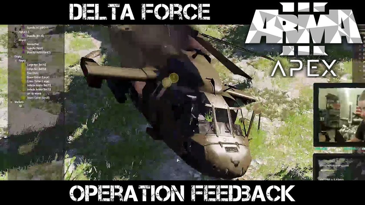 ArmA 3 Zeus Gameplay - Delta Force - Operation Feedback - YouTube
