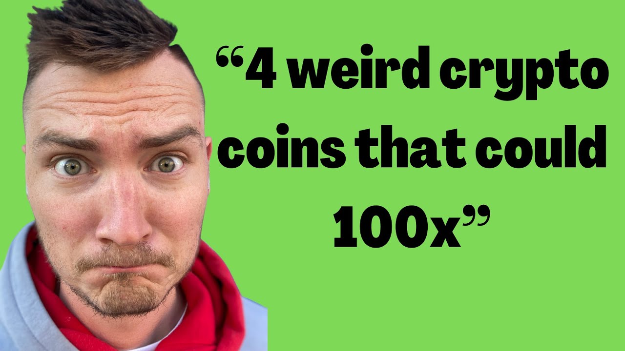 4 tiny "weird" crypto coins that could 100x (for real) - YouTube
