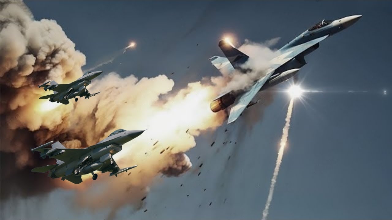 World Shock, US F-16 fighter jet that entered Russian airspace was shot ...