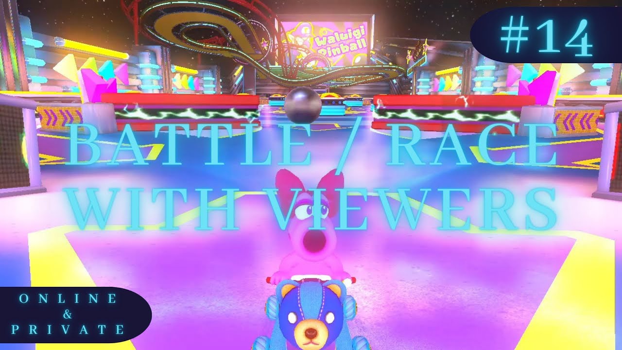 MK8D Live Battle 🎈 + Race 🚀 With Viewers (Live 14) Mario Kart 8 Deluxe ...