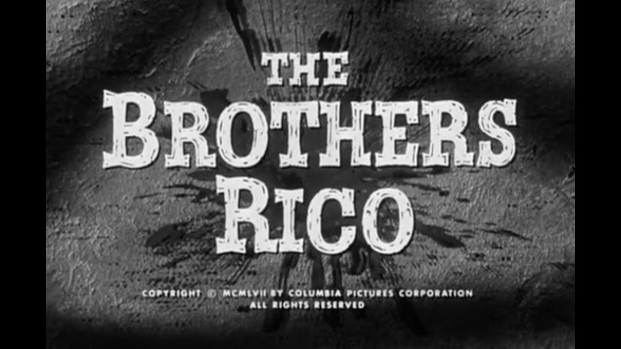 The Brothers Rico 1957 - YouTube