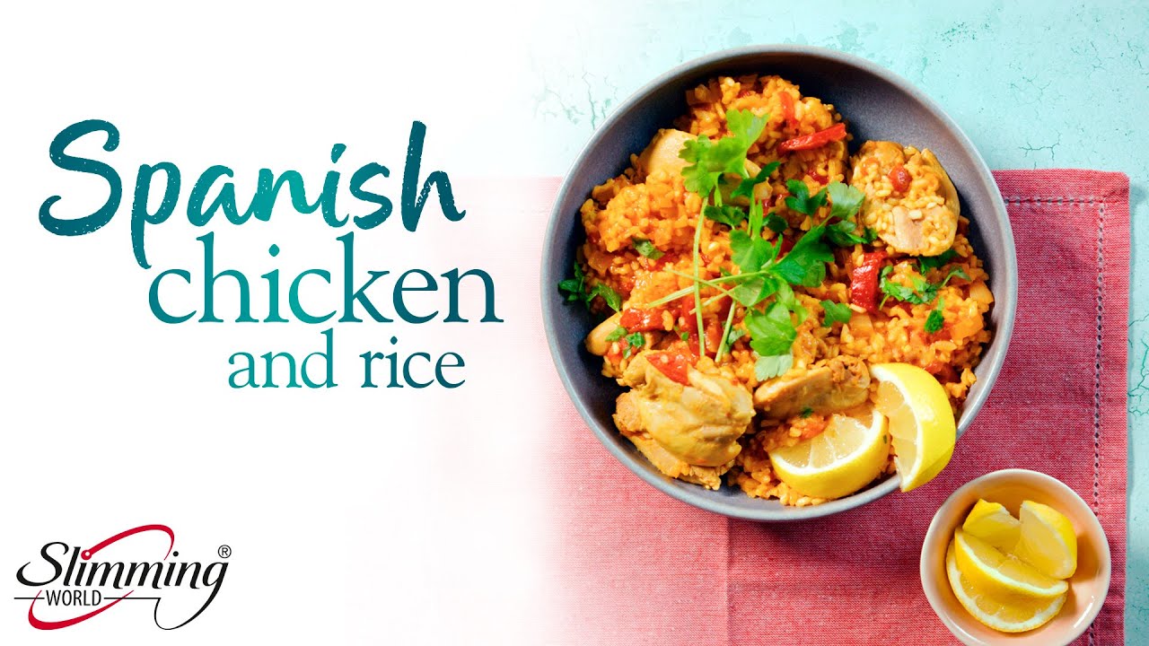 Slimming World Syn Free Spanish chicken and rice - YouTube