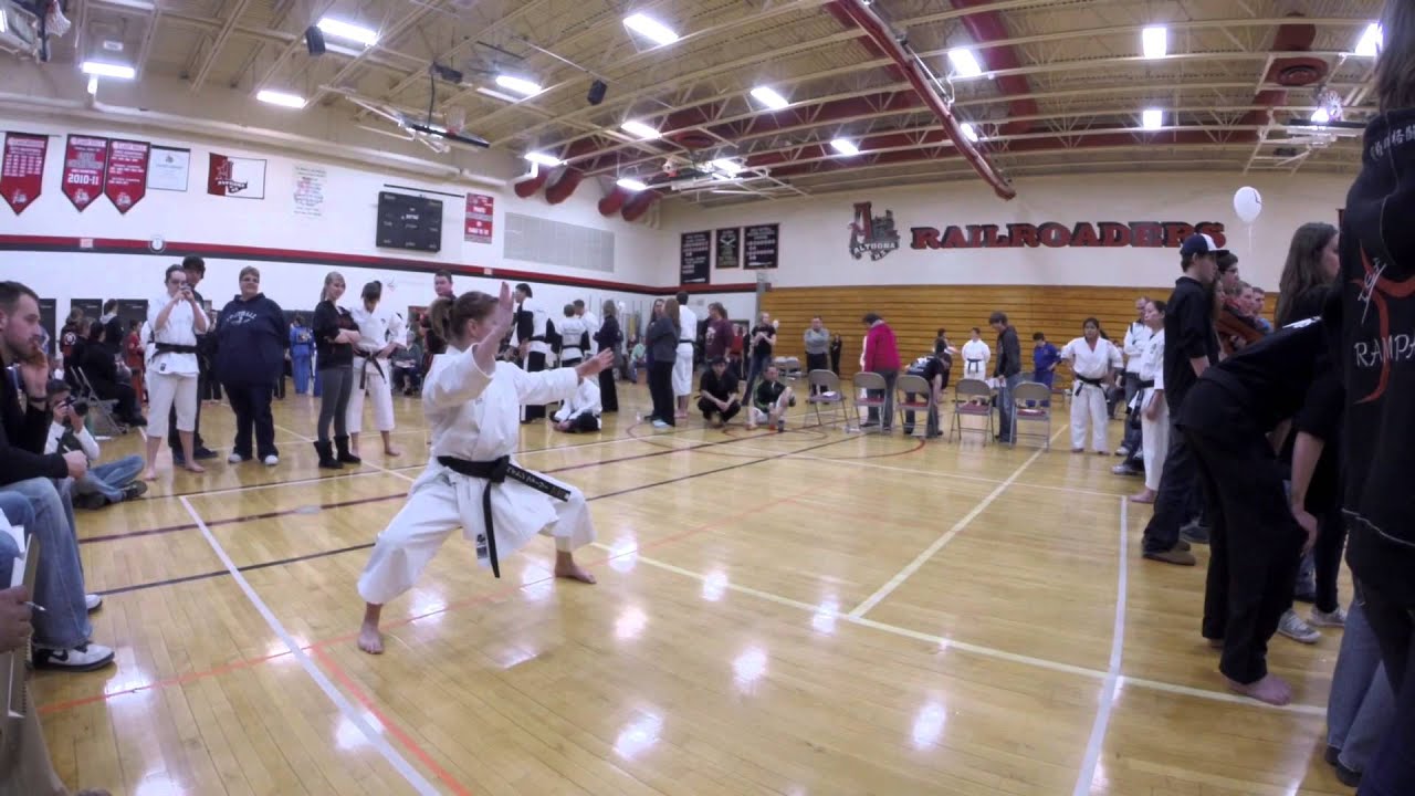 Payton Foley Black Belt Traditional Woman Form Eau Claire Open 2014 ...