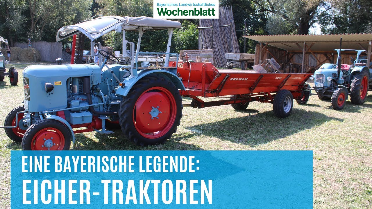 Ausflugtipp: Eicher-Traktoren-Museum | Oberbayern - YouTube
