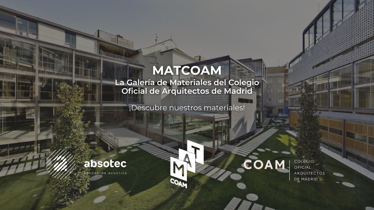 Galeria de materiales COAM - ABSOTEC - YouTube