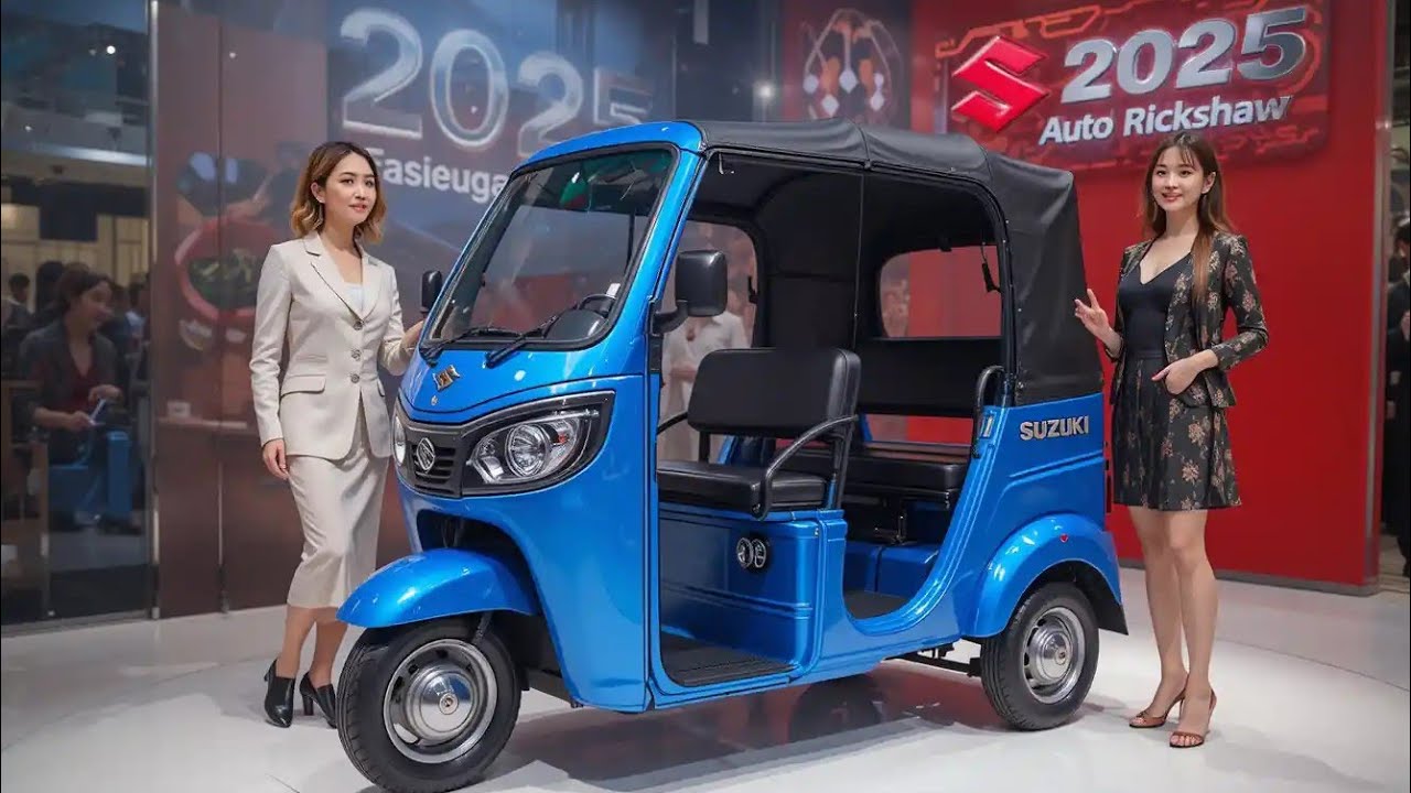NEW 2025 Suzuki Auto Rickshaw finally Launched - YouTube