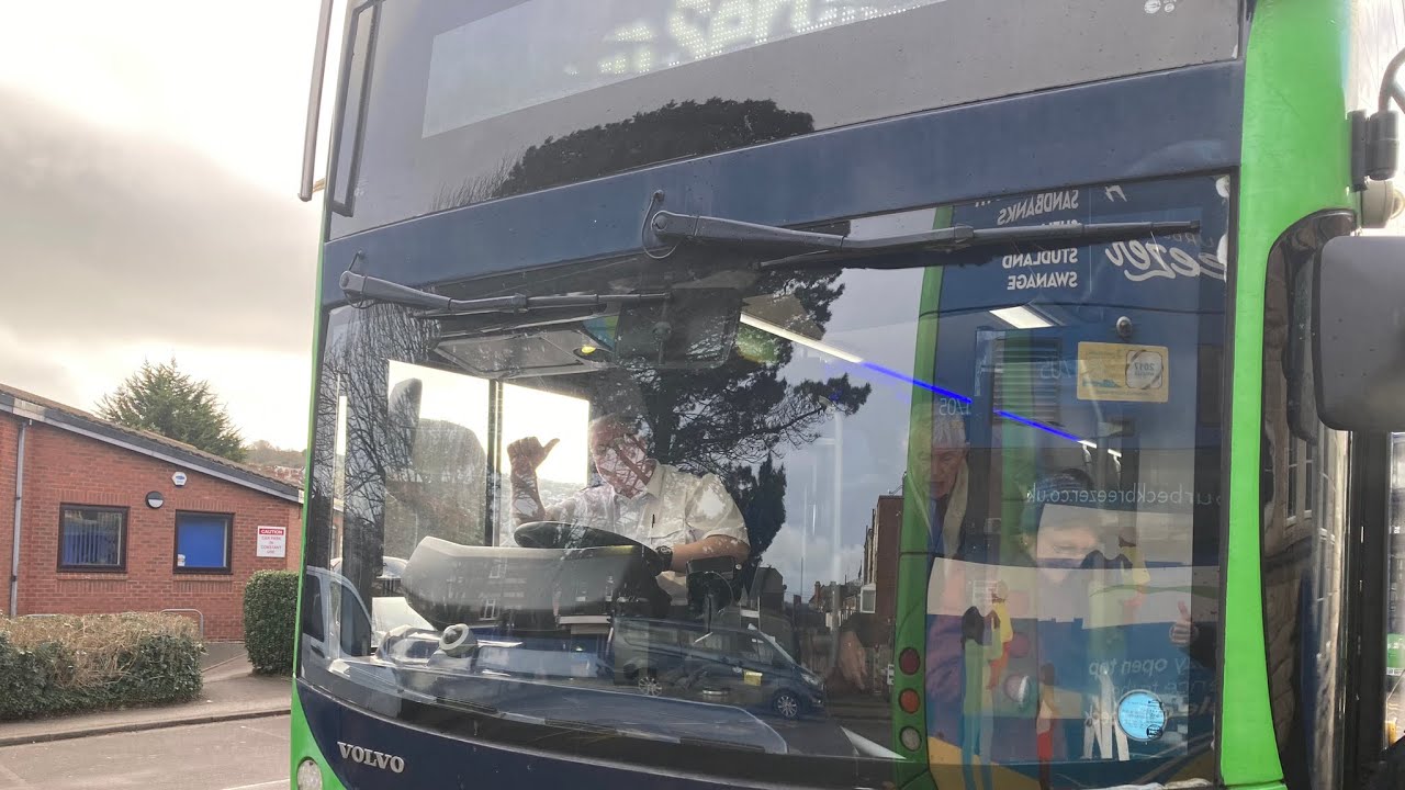 Morebus 2016 Volvo B5TL MCV EvoSeti (HJ16 HSX) on the Purbeck Breezer ...