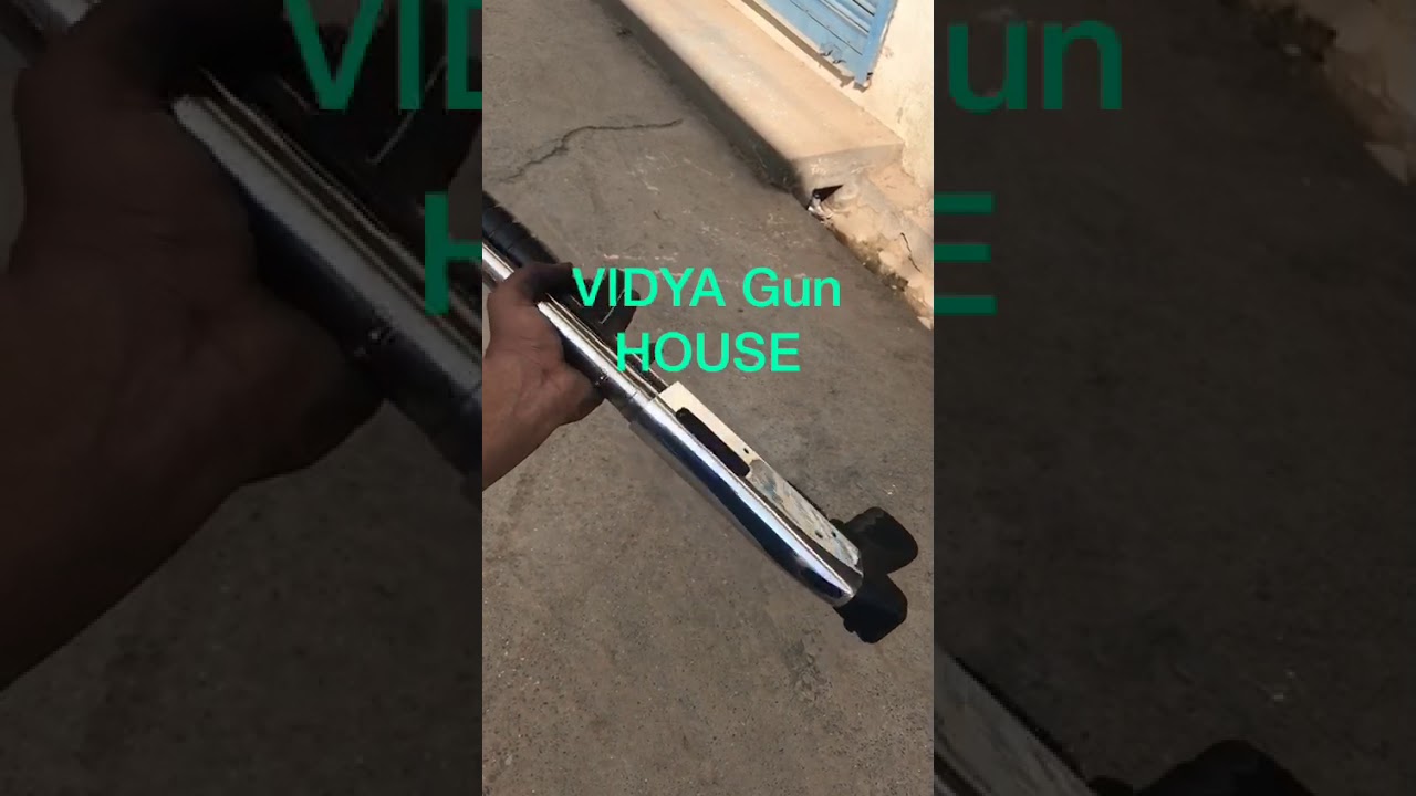 12 guage PAG shot gun..... Pump action gun. - YouTube