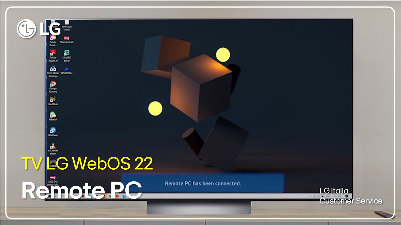TV LG | Funzione Remote PC Smart TV - WebOS 22 - YouTube