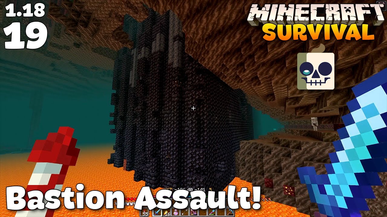 Ep. 19 Bastion Assault! 1.18 Survival Let’s Play - chill, build ...