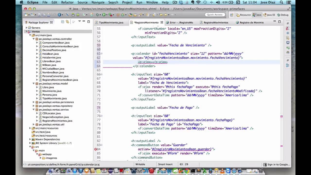 Curso Gratuito de JSF, JPA y Primefaces - Parte 32 - YouTube