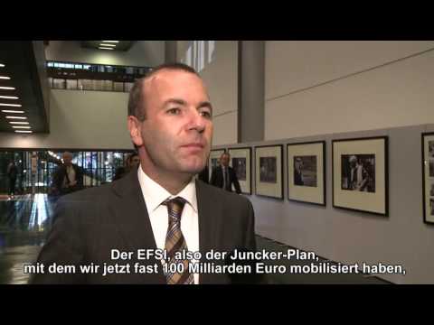 Manfred Weber zum Investitionsfonds EFSI, 08.06.2016