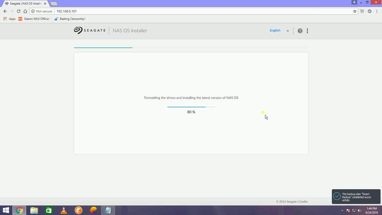 SEAGATE NAS HOW TO FORMAT - YouTube