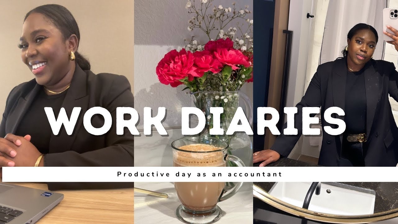 WORK DIARIES 2024: productive accountant day in the life, work routine ...