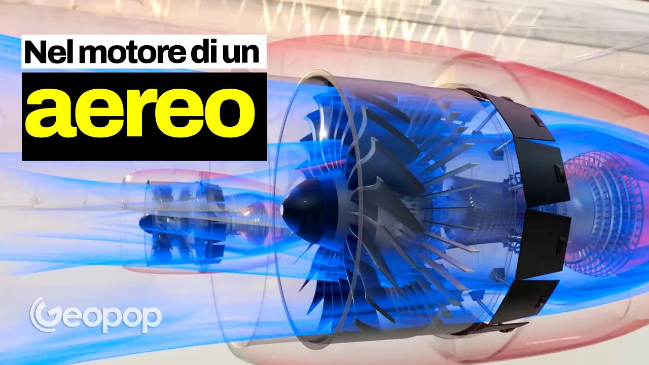Come funzionano i jet: la ricostruzione 3D di motori, portelloni e ...