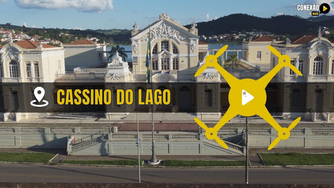 Cassino do Lago Guanabara (1911) | Lambari - MG | Vista Aérea - YouTube