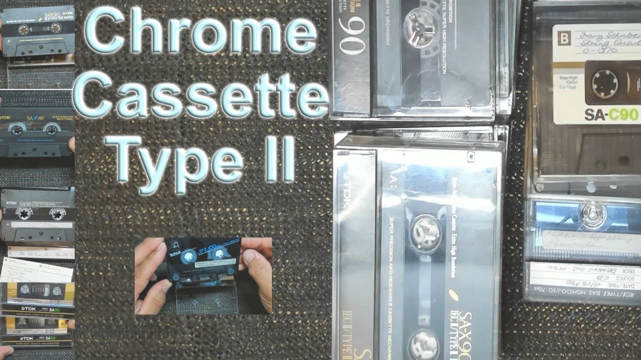Chrome Cassette Finds - Having a look at some Type II and Type I Tape ...