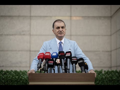 Genel Başkan Yardımcımız ve Parti Sözcümüz Sayın Ömer Çelik basın toplantısı düzenliyor…