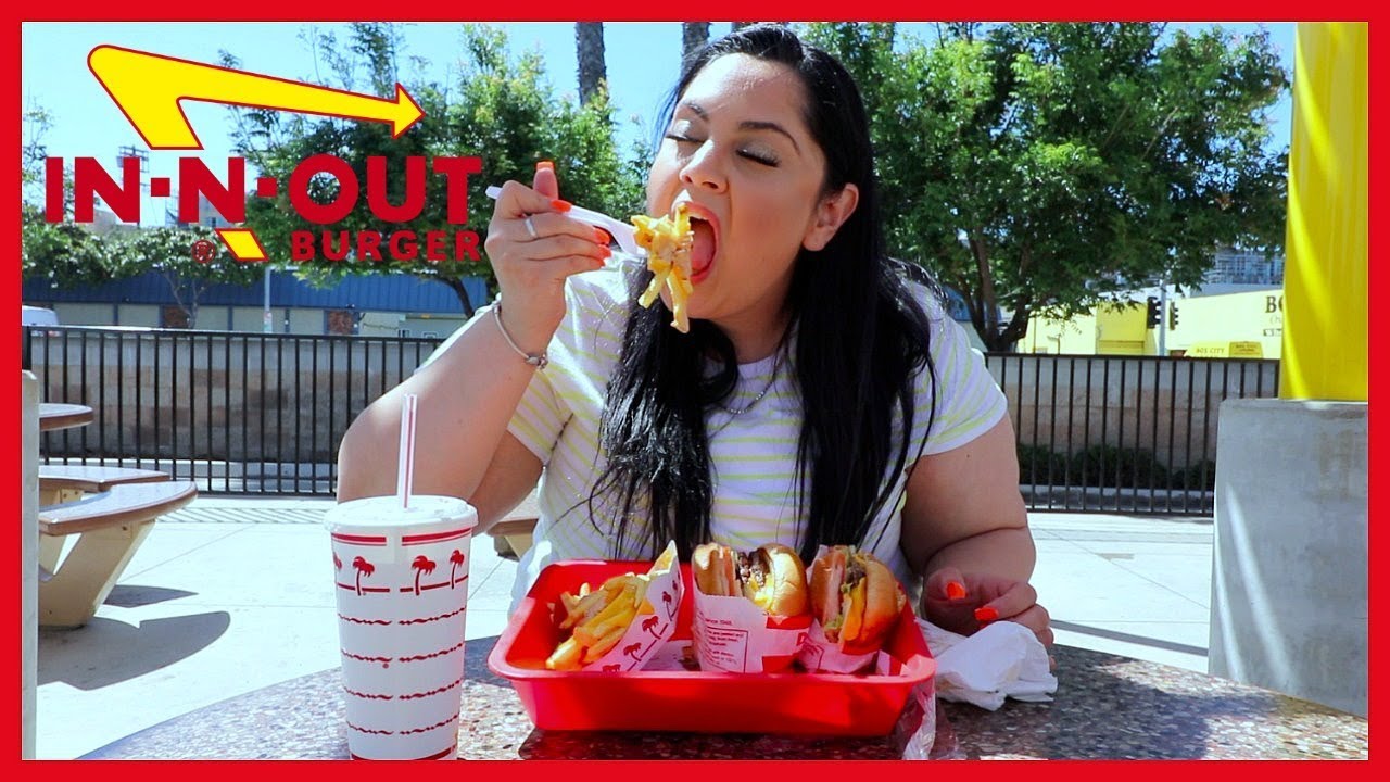 IN- N- Out MUKBANG | Posi Claudia - YouTube
