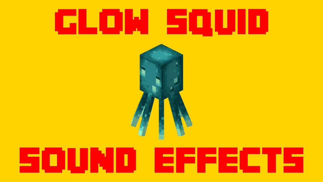 Minecraft Glow Squid Sound Effects! - All Glow Squid SFX For Editing ...