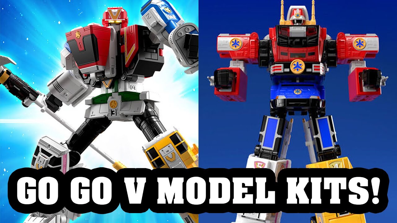 These look Amazing! Gogo V Shokugan Model Project Plamo Kits! - YouTube