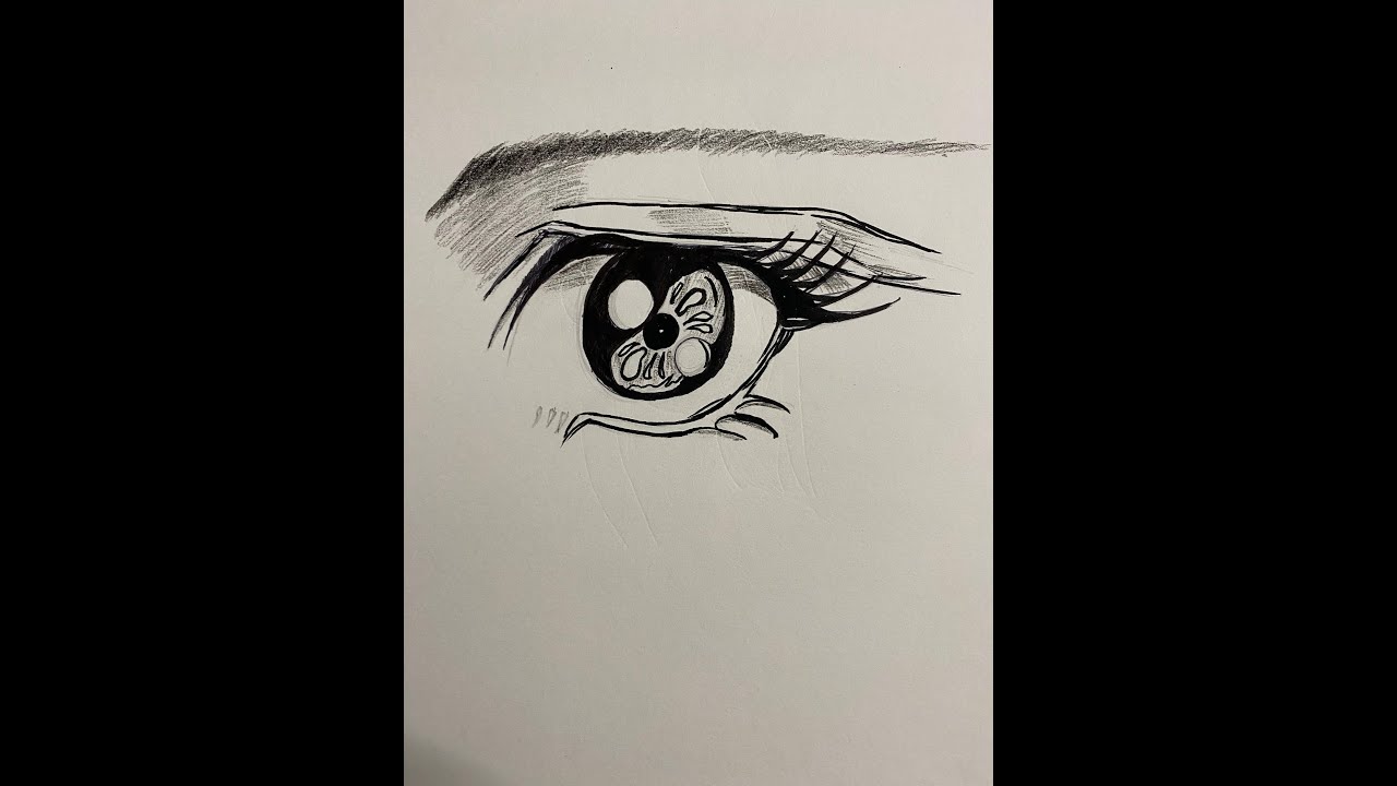 How to Draw a Realistic Anime Eye | Step-by-Step Tutorial for Beginners ...