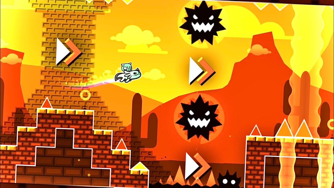 WILD WEST LEVEL⁉️ | “TobRop Desert Map” by BrainETR (me) | Geometry ...