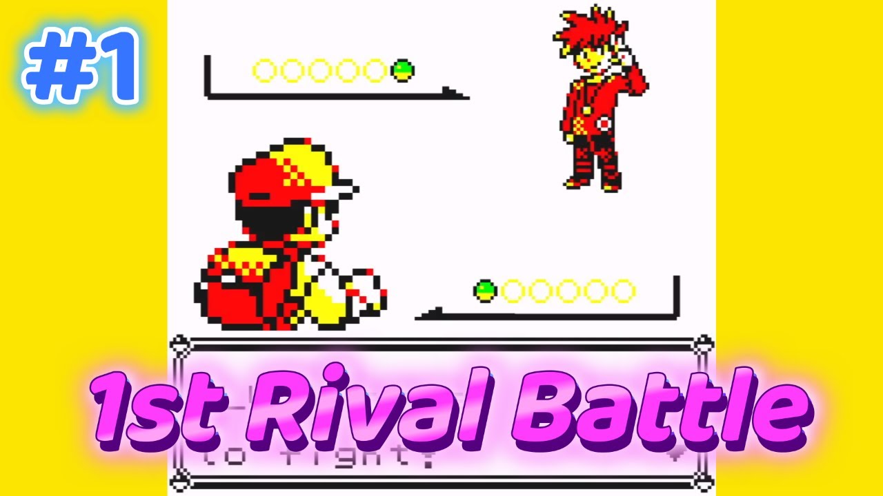 Pokemon Yellow Walkthrough Part 1 | 1st Rival Battle - YouTube
