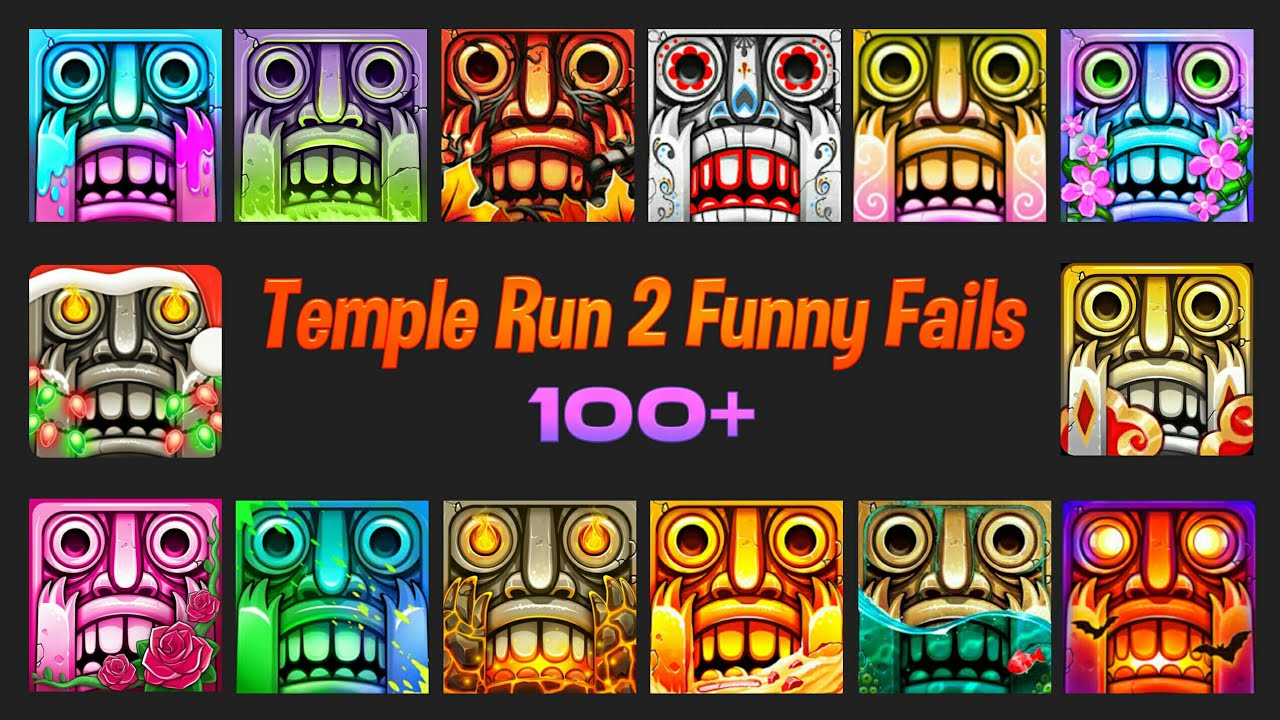 Temple Run 2 100 Funny Fails | Temple Run 2 Maps:Jungle Fall,Toyland ...