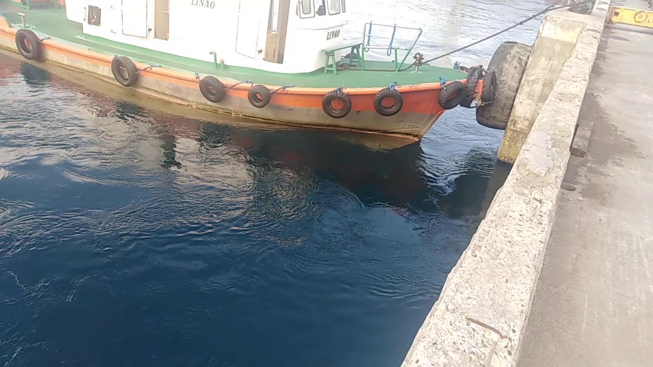 High Sea Current at Kudos Port, Davao City - YouTube