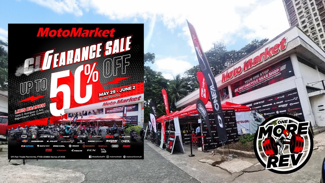 MotoMarket Clearance Sale - Libis - YouTube