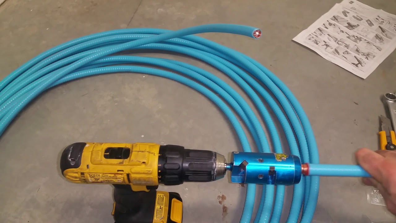 LDF4 coaxial line and connector - YouTube