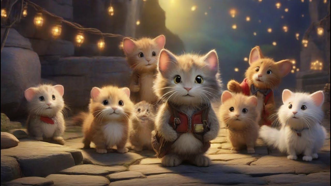 Whiskers' Magical Journey: A Curious Cat's Adventure | Kids Story Time ...