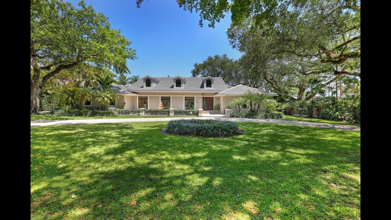 Miami Estate Overlooking Historic Biltmore Golf Course & Hotel - YouTube