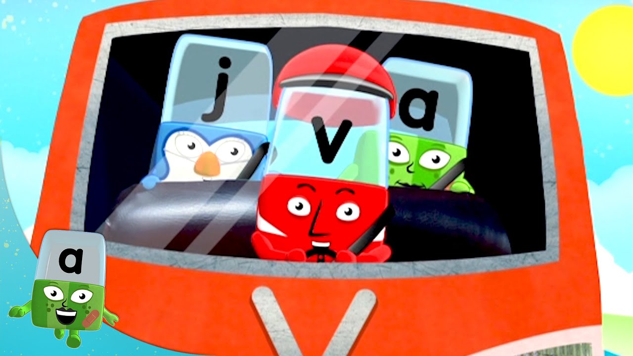 Alphablocks - Getting Ready for School! | Learn to Read | Phonics for ...