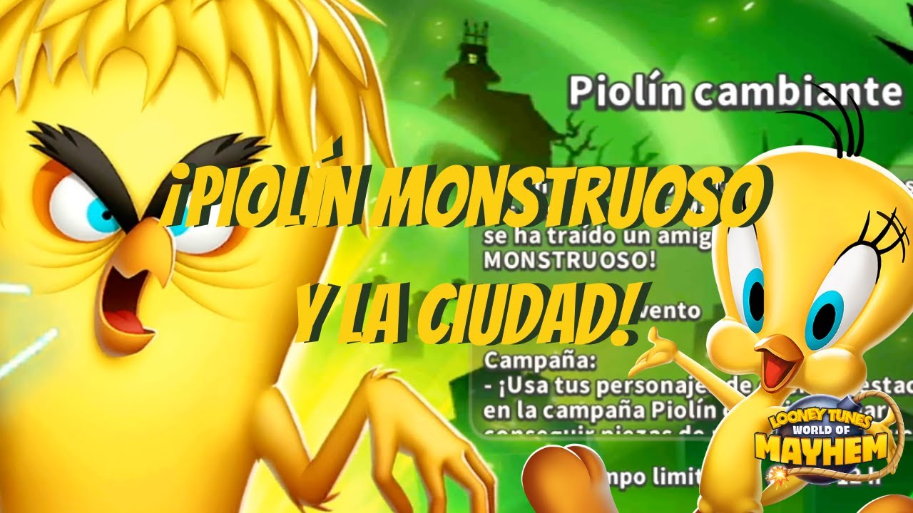 ¡Piolín Monstruoso En la Ciudad! - Looney Tunes Un Mundo de Locos - YouTube
