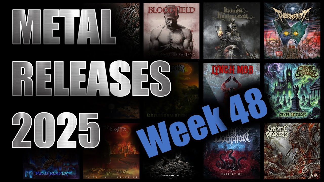 New Metal Albums 2025 Week 48 (November 24th - 30th) #newmetal - YouTube