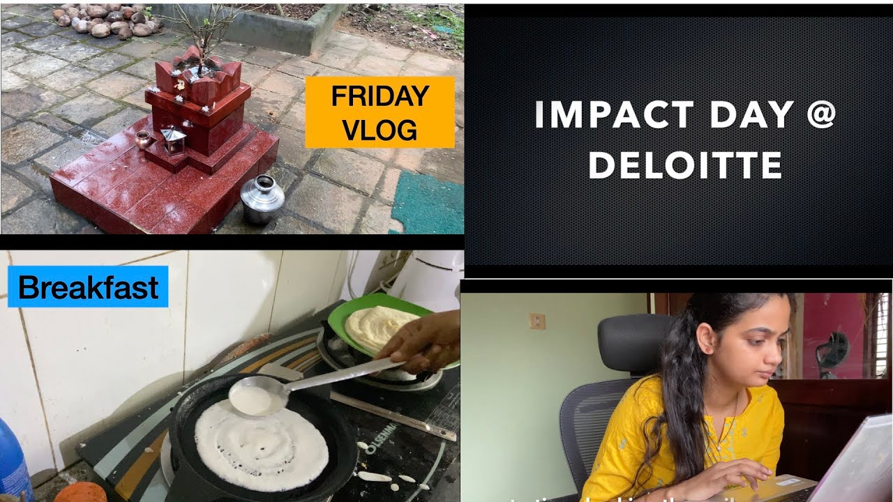 Friday Vlog | First time attending Impact Day at deloitte | Deloitte ...