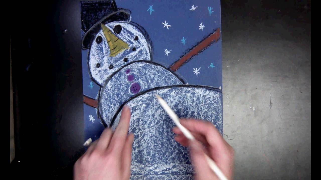 Worms eye Snow Man - YouTube