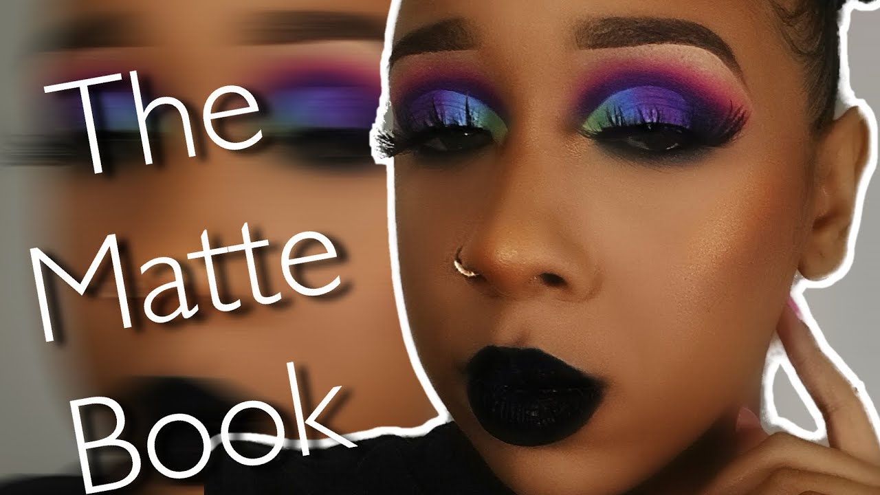 THE CRAYON CASE "MATTE BOOK" TUTORIAL | GIVEYOUFACE - YouTube